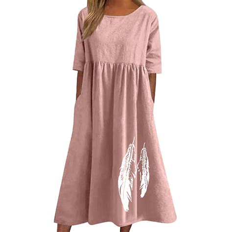 Vrhaik Puffy Sleeves Dress For Women Plus Size Shirt Dress Sexy