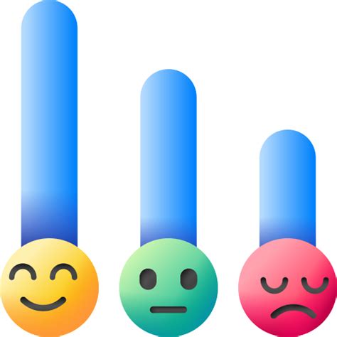 Statistic 3d Color Icon