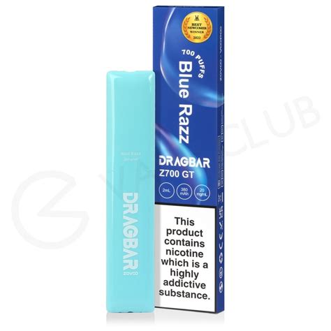 Blue Razz Drag Bar Z700gt Disposable Vape