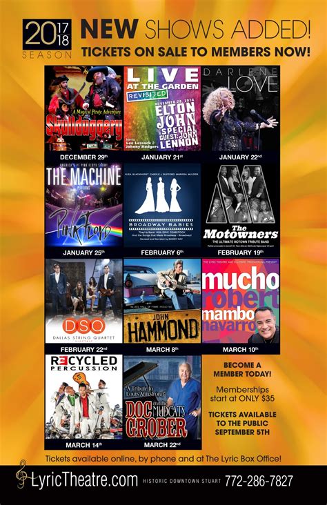 Well Show You Lyric Adds More Productionsnews The Lyric Theatre
