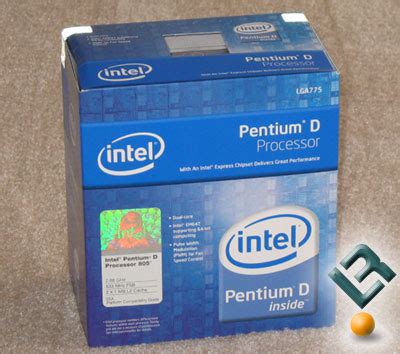 Overclocking The Intel Pentium D Processor Legit Reviews