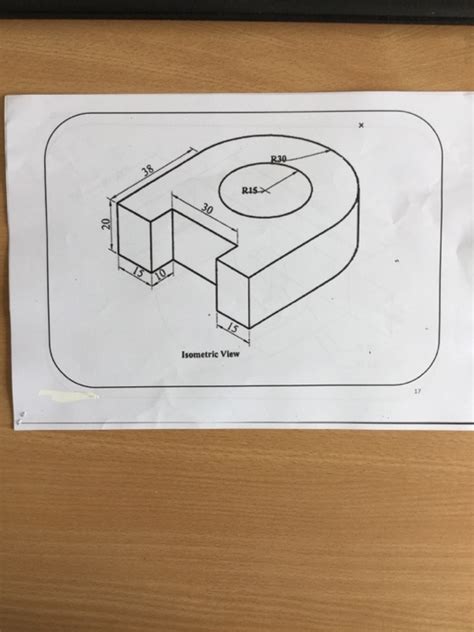 Solved AutoCAD D Modeling Please Chegg