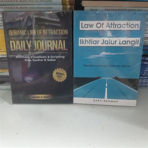 Jual PAKET 2 BUKU LAW OF ATTRACTION DAN IKHTIAR JALUR LANGIT DAILY