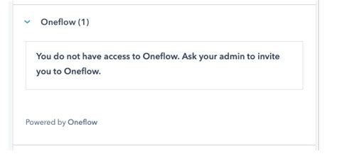 Troubleshooting Oneflow Help Center