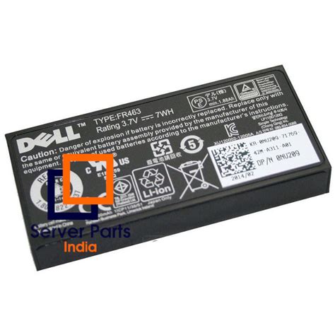 Dell U8375 Nu209 Perc Raid Controller Battery Server Parts India