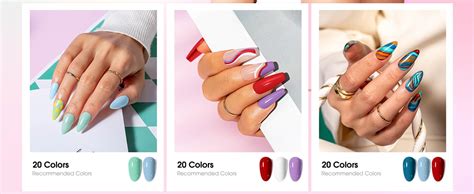 Nailwind Gel Polish Set 24pcs Multicolored Gel Nail