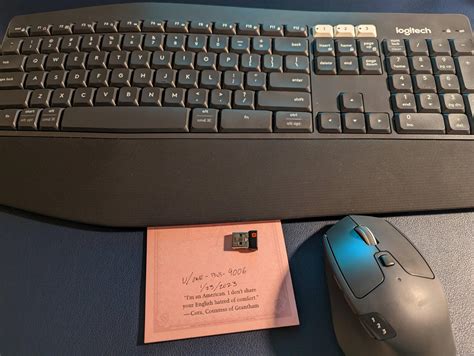 [us Mo] [h] Logitech Mk 850 Combo K850 Keyboard And M720 Triathalon