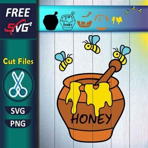 Honey Pot Svg Free Hunny Pot Svg Free Svg Files