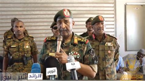 مصدر عسكري ينفي اشاعة الإطاحة بالبرهان شبكة أثير نيوز الإخبارية