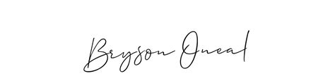 71 Bryson Oneal Name Signature Style Ideas Unique Esign