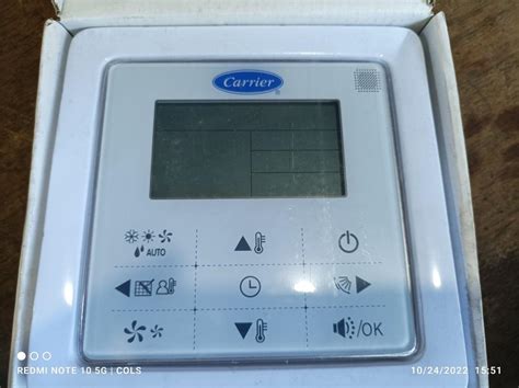 Carrier Keypad Controller For Central Air Conditioner Commercial Industrial Industrial