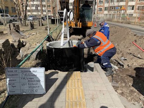 Авто зам талбайн борооны ус зайлуулах шугам угсралтын ажлыг эхлүүллээ