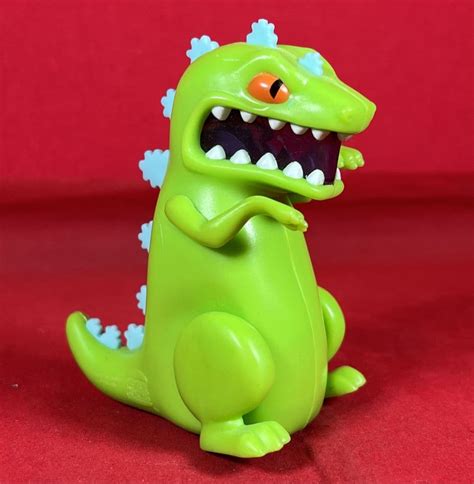 Rugrats Friction Powered Reptar Figure Burger King Toy