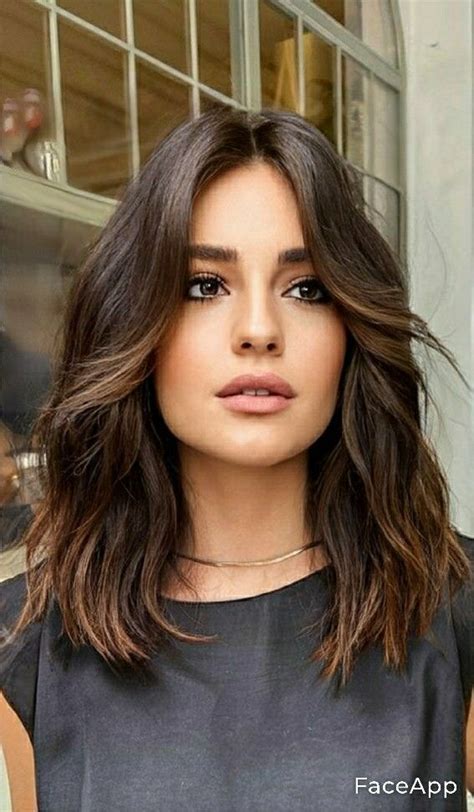 Medium Length Hair Cuts Medium Hair Styles Thick Hair Styles Pretty