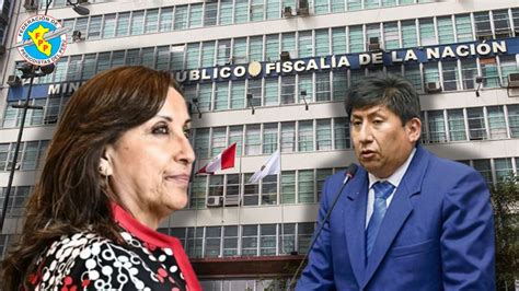 Acusación fiscal contra Dina Boluarte y Waldemar Cerrón por presunta
