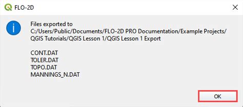Lesson 1 Part 1 Getting Started — Flo 2d Tutorials Documentation