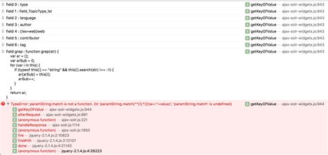 Facet Search Load Problems In Solrsearchview