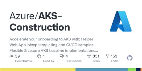 GitHub Azure AKS Construction Accelerate Your Onboarding To AKS With
