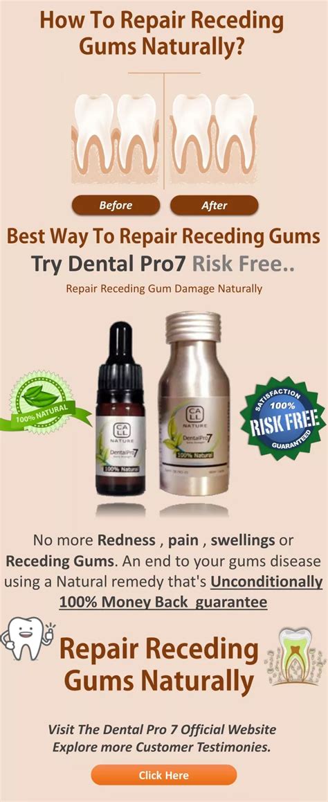 Ppt Can You Repair Receding Gums Naturally Powerpoint Presentation