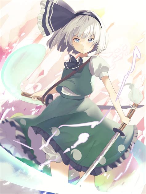 Konpaku Youmu Touhou Drawn By N Danbooru