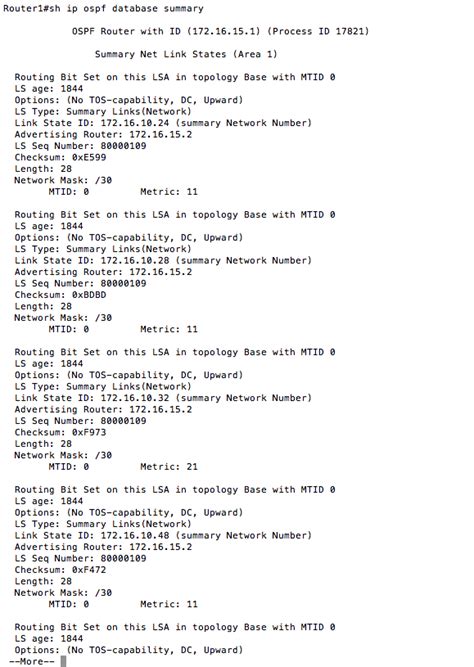 Ospf Topology Database Design Optimization Principle Of Isp Igp