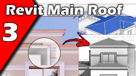 3 Roof Main Footprint Revit Architecture Youtube
