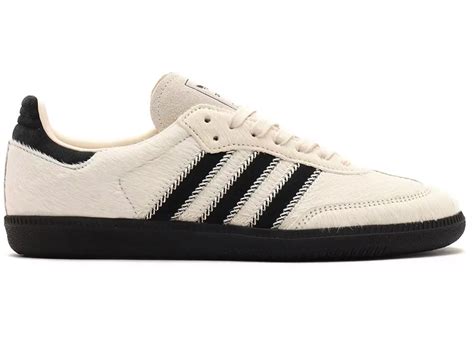 Adidas Samba Og Wonder White Black Pony Womens Jp5329 Us