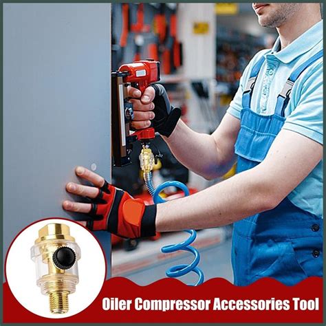 Inline Pneumatic Oiler 14 Inch Automatic Pneumatic Lubricator For Air