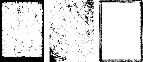 Grunge Frame Texture Set 16773046 Vector Art At Vecteezy