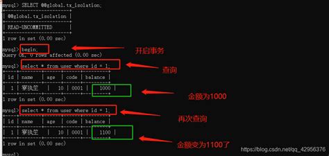 mysql隔离级别产生的脏读，不可重复读，幻读问题 mysql隔离级别产生脏读 csdn博客