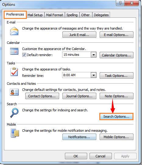 How To Search All Folders By Default Instead Of Current Folder In Outlook