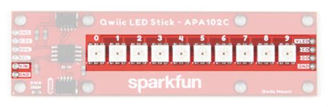 Qwiic Led Stick Apa C Hookup Guide Sparkfun Learn