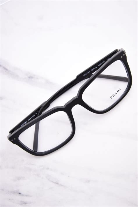 Prada PR 13YV Eyeglasses Men S Full Rim Rectangle Shape EyeSpecs