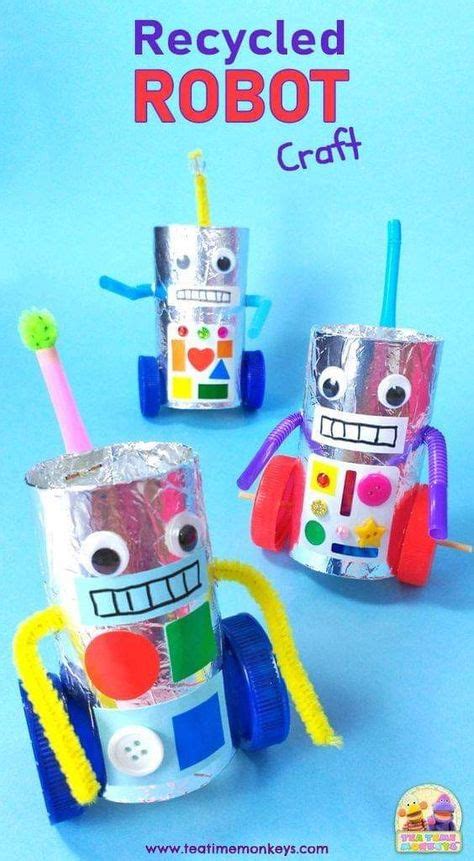 Shape Robots Art Project Deep Space Sparkle Kindergarten Art