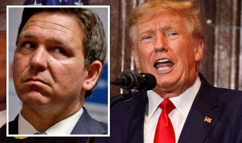 Donald Trump Slams Very Disloyal Ron Desantis As Ex Potus Kickstarts