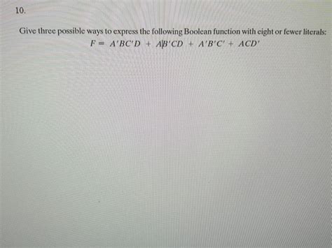 Solved 9 Draw A NAND Logic Diagram That Implements The Chegg