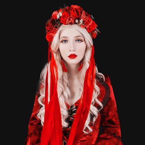 Labios Rojos De Vampiro Banco De Fotos E Imágenes De Stock Istock