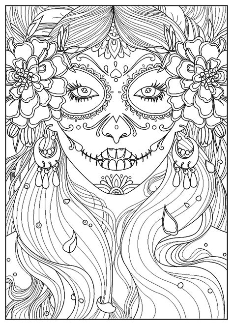 Adult Halloween Coloring Pages Best Adult Coloring Pages