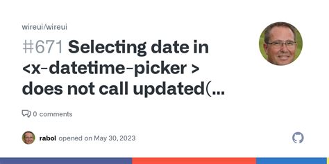 Selecting Date In Does Not Call Updated In Livewire Component Issue