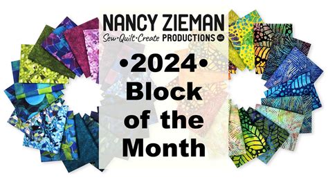 A Quilting Life Block Of The Month 2025 Quilting Klara Michell