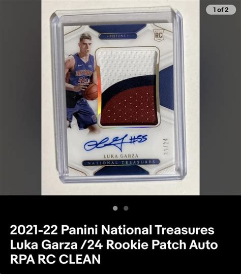 Ebay Authentication Fail On Luka Garza Nt Purchase Rsportscards