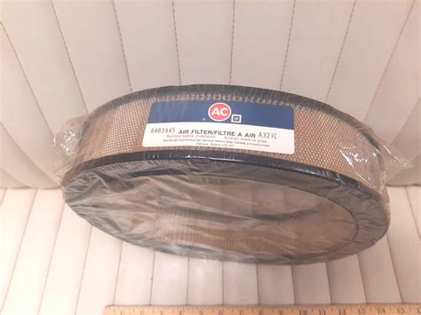 Ac Delco A329c Air Filter Cross Reference 44 Off