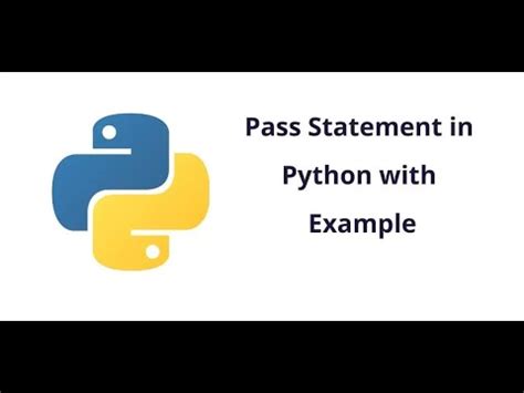 PASS STATEMENT IN PYTHON TAMIL PYTHON TUTORIAL FOR BEGINNERS PYTHON PROGRAMMING YouTube