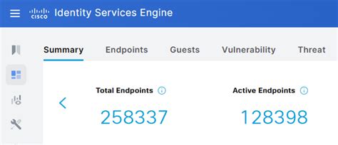 Solved Ise Issue About Connected Endpoints Active Sessions And Inactivedays Cisco Community