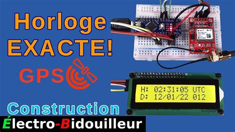 Horloge TrÈs Précise Pilotée Par Gps Avec Arduino Nano Réalisations Et Projets Finis Arduino