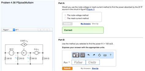 Solved Would You Use The Node Voltage Or Mesh Current Method Chegg