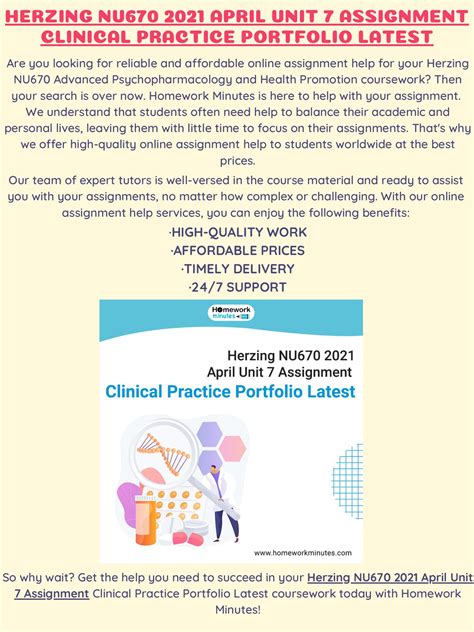 Herzing Nu670 2021 April Unit 7 Assignment Clinical Practice Portfolio