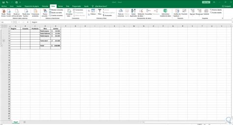 Cómo Crear Un Esquema Automatico En Excel ️ Solvetic
