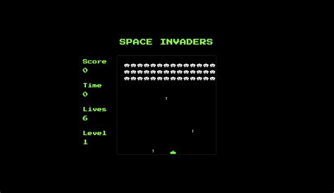 Github Sammii Hk Space Invaders An Arcade Game Built With Vanilla Javascript