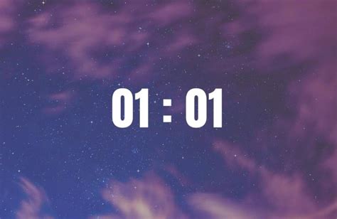 meaning 01 01 on the clock in angelic numerology